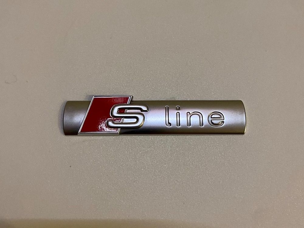 Original Audi S-Line Emblem (Neu (gemäss Beschreibung)) in Frauenfeld ...