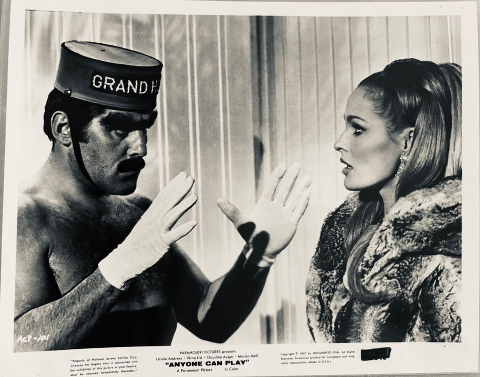 Vintage Film Still, Ursula Andress, Anyone Can Play, 1967 (Gebraucht ...