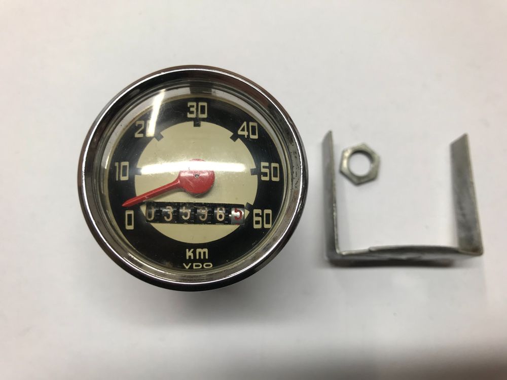 VDO Tacho original 60 kmh Mofa Sachs 502 Puch Caravelle Pony (Gebraucht ...