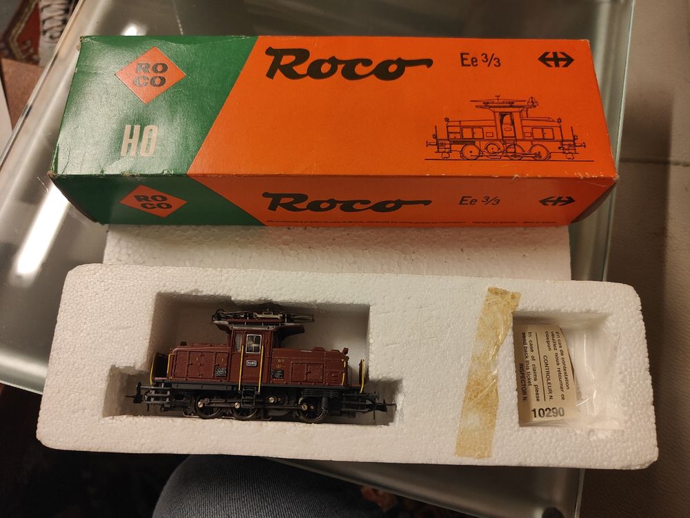 Roco 43936 Rangierlok Ee 3/3 SBB H0 Wechselstrom Top Zustand | Acheter sur Ricardo