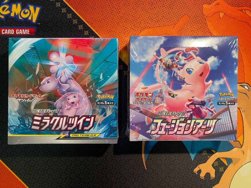 Pokemon Mewtwo & Mew Set mit Binder (Neu und originalverpackt) in ...