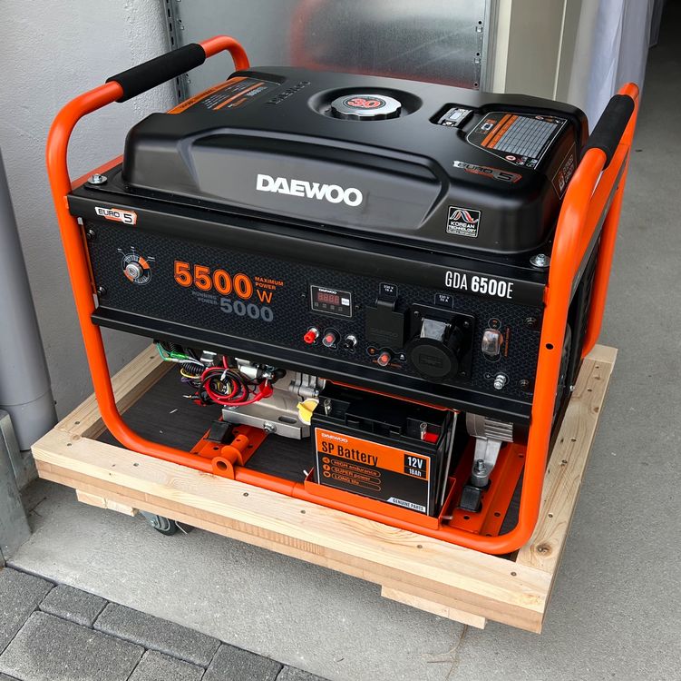 Generator Daewoo GDA 6500E | Kaufen auf Ricardo