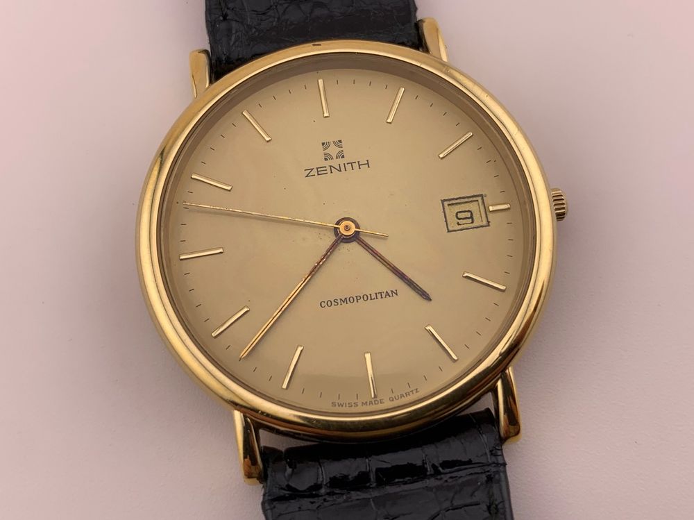 Vintage ZÉNITH Cosmopolitan Herrenuhr läuft / Montre homme (Gebraucht ...