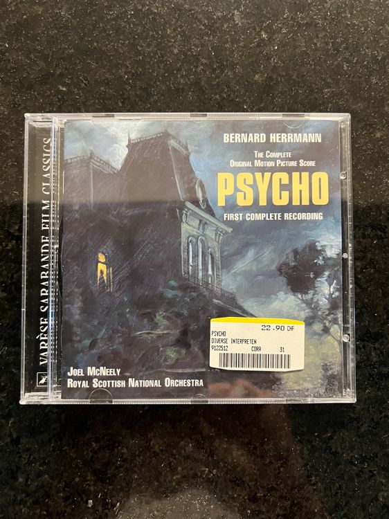 Psycho Soundtrack CD - Complete Soundtrack (1998) (Neu (gemäss ...