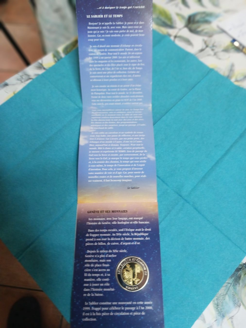 Pièce rare: Le Sablier, Genève, An 2000, édition limitée (Neuf (Voir ...