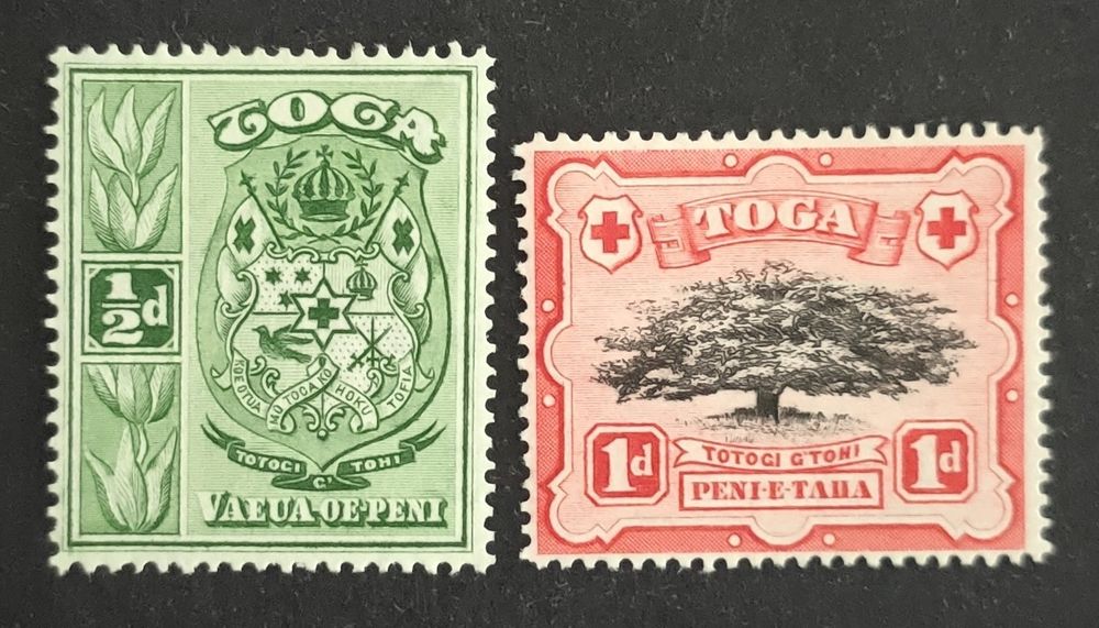 Tonga - Wappen/Ovava Tree, ungestempelt (Gebraucht) in Wil SG für CHF 1 ...