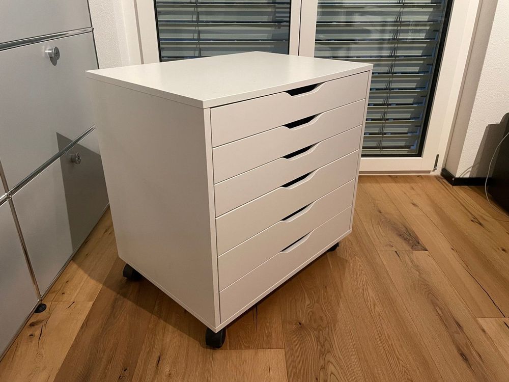 Rollcontainer fürs Homeoffice (ALEX von IKEA) (Gebraucht) in für CHF 61 ...