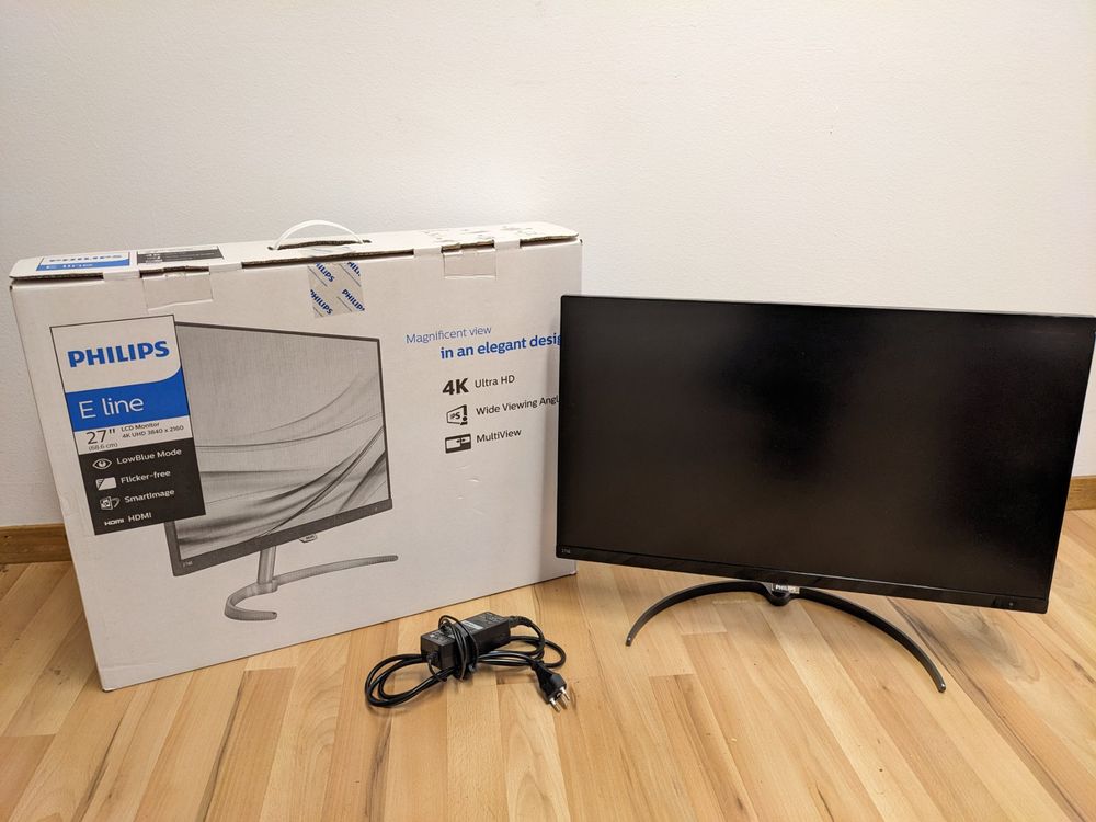 Philips E line 27" Monitor, LCD 4K 3840 x 2160 (Gebraucht) in Bern für ...