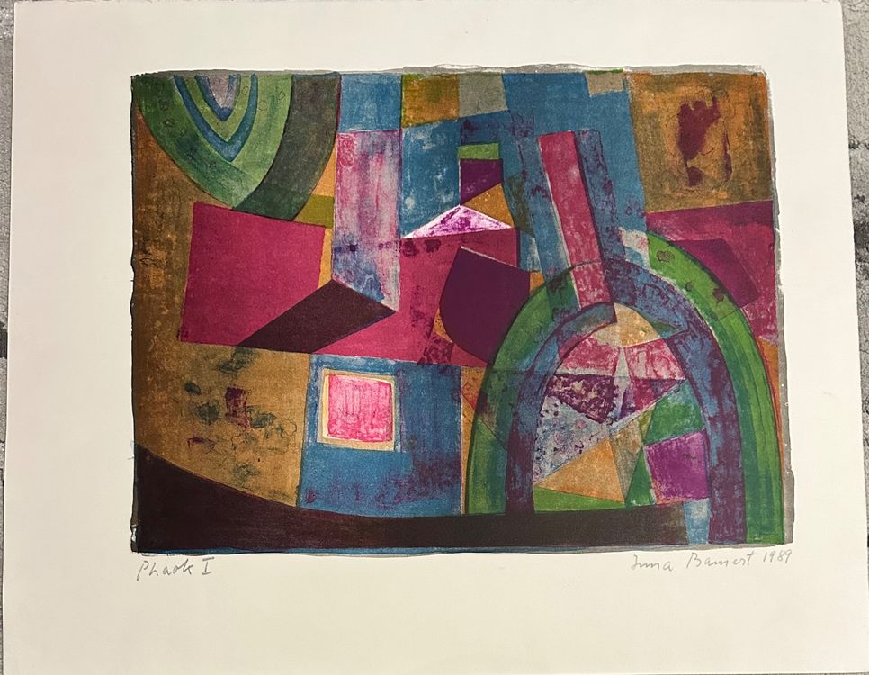 Irma Bamert (1925) Grosse Litho Handsig (Gebraucht) in Hochdorf für CHF 10 – mit Lieferung auf ...