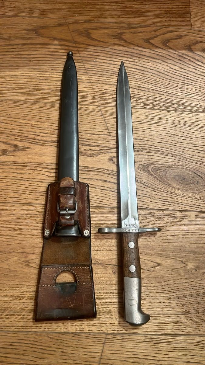 Swiss Army Bayonet Model 1918 - Collector's Item, Rare (Gebraucht) in ...