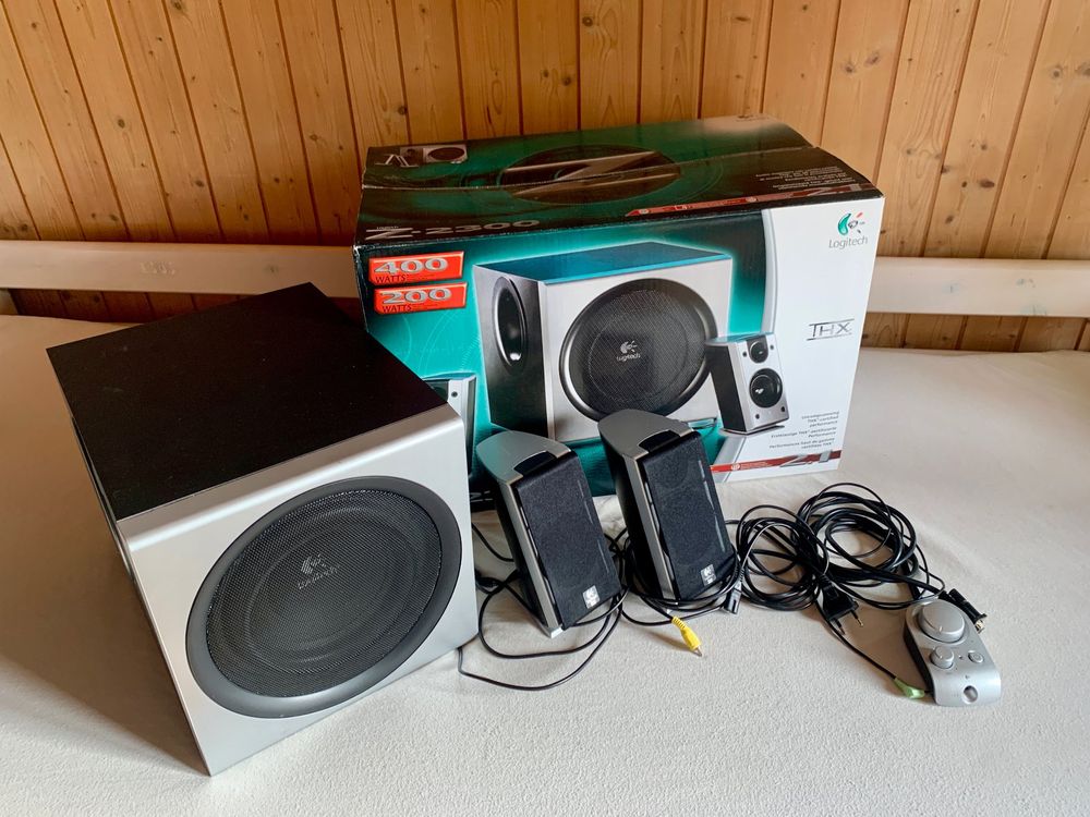 Logitech Z-2300 - 2.1 Lautsprecher-System THX - mit OVP! | Kaufen auf ...