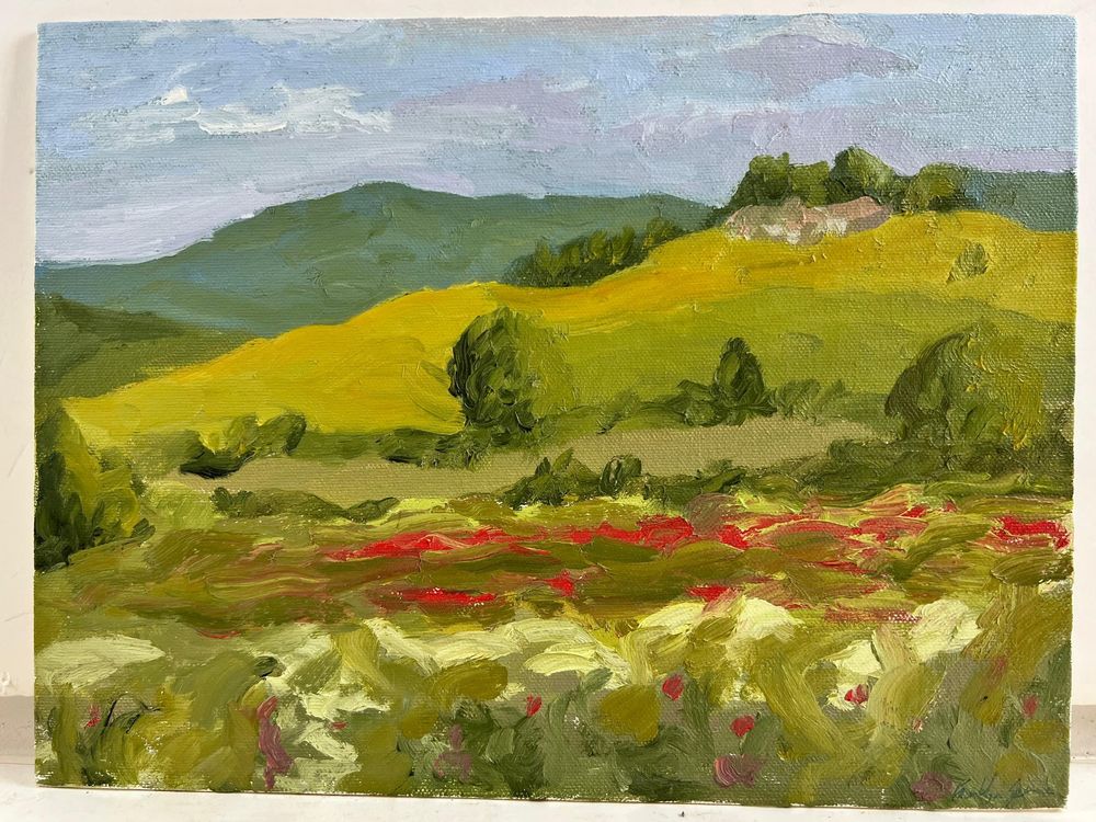 Landschaft Gemälde Signiert. (Gebraucht) in Neuhausen am Rheinfall für CHF 10 – mit Lieferung ...