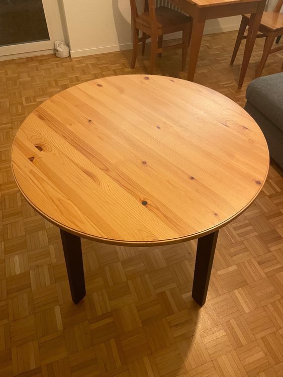 Elegantes Ikea Tisch Rund Holz Und Bewertung