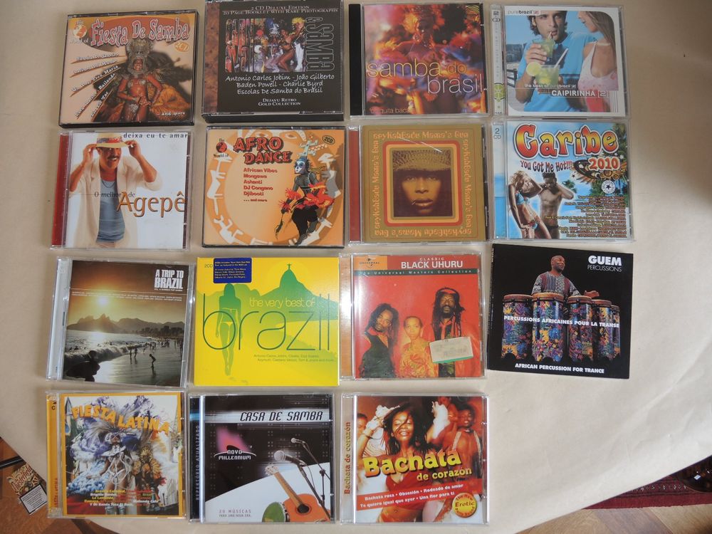 Lot 15 CD Samba Festa Brasil Music Brazil Carnival Lambada (Gebraucht ...