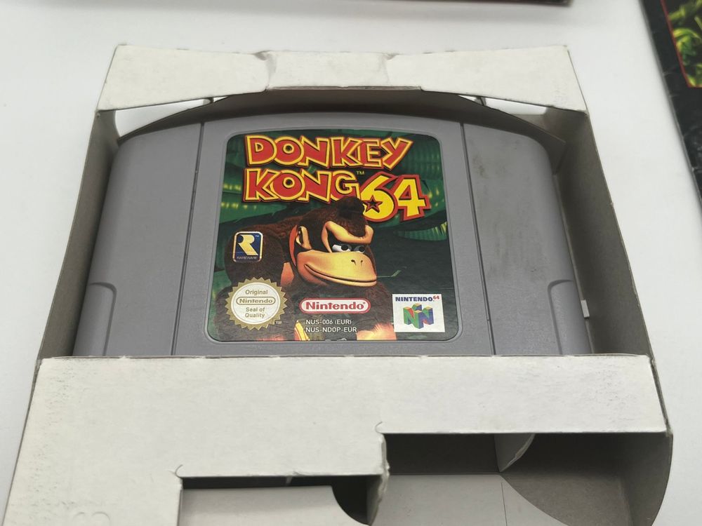 Donkey Kong 64 - Nintendo 64 N64 OVP PAL (Gebraucht) in St. Gallen für ...