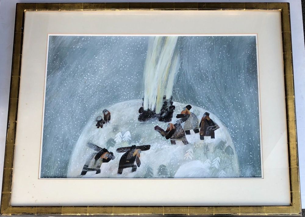 Stepan Zavrel grosses Orig. Gouache (Gebraucht) in für CHF 210 – mit ...