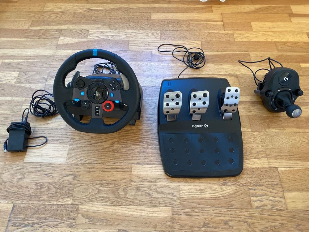 Logitech G29 Lenkrad + Pedalen + Schalthebel (Gebraucht) in Habsburg ...