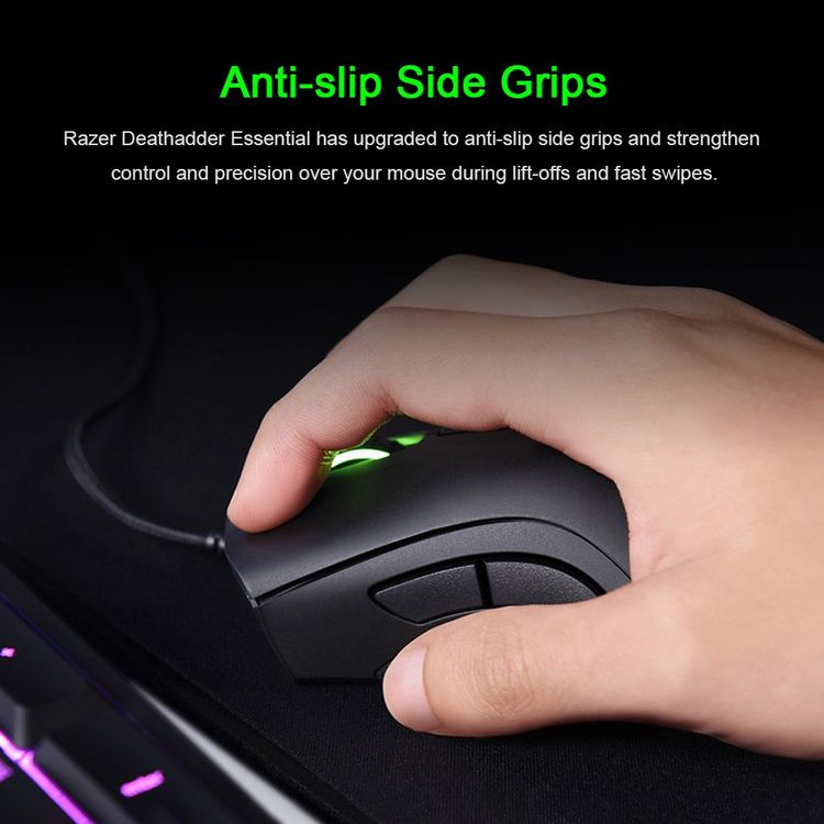 Original Razer DeathAdder Essential Wired Gaming Mouse black | Kaufen ...