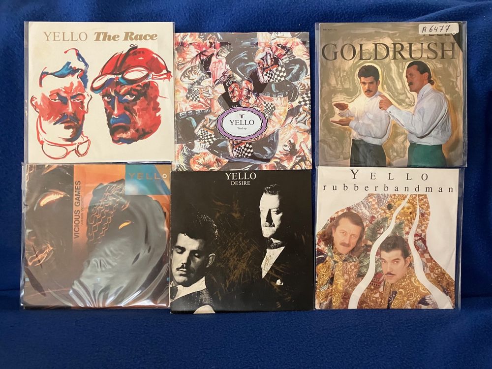 Yello Vinyl Single Sammlung (Gebraucht) in Zürich für CHF 23.9 – mit ...