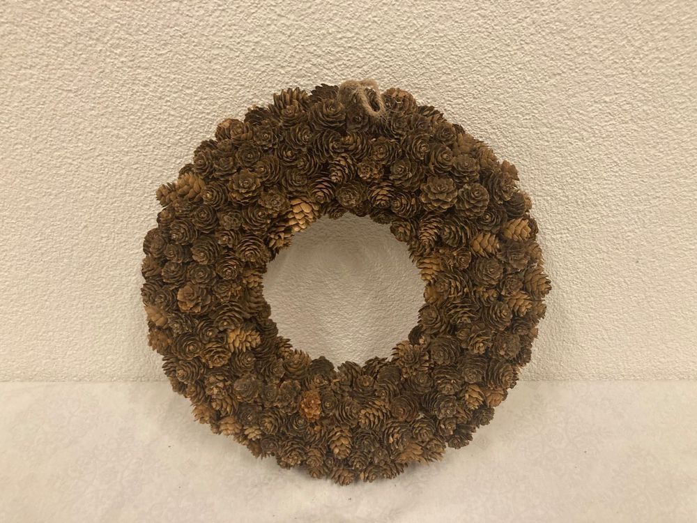 Zapfen-Kranz ca. 40 x 40 x 7 cm (Neu und originalverpackt) in Neuenhof für CHF 4 – mit Lieferung ...