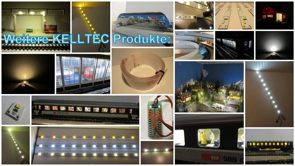 30 x KELLTEC LED Stäbe warmweiss dimmbar AC/DC 0-24 Volt | Kaufen auf ...