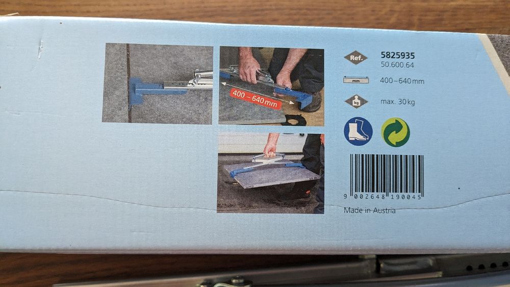 Plattenheber Kaufmann (Neu und originalverpackt) in Lausen für CHF 10 ...