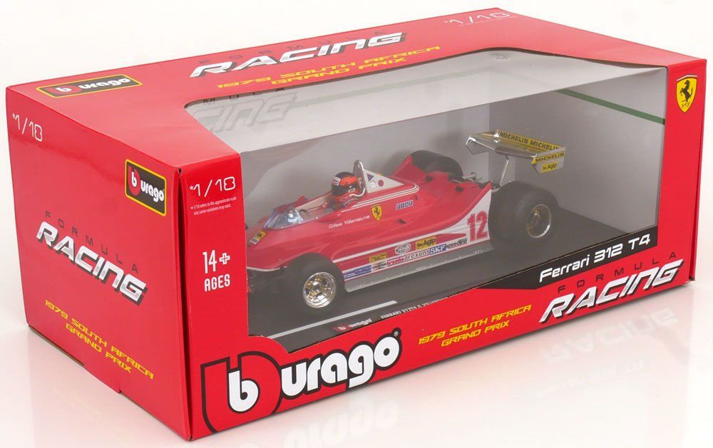 Ferrari 312T4 Sieger Südafrika 1979 Villeneuve 1/18 NEU | Acheter sur ...
