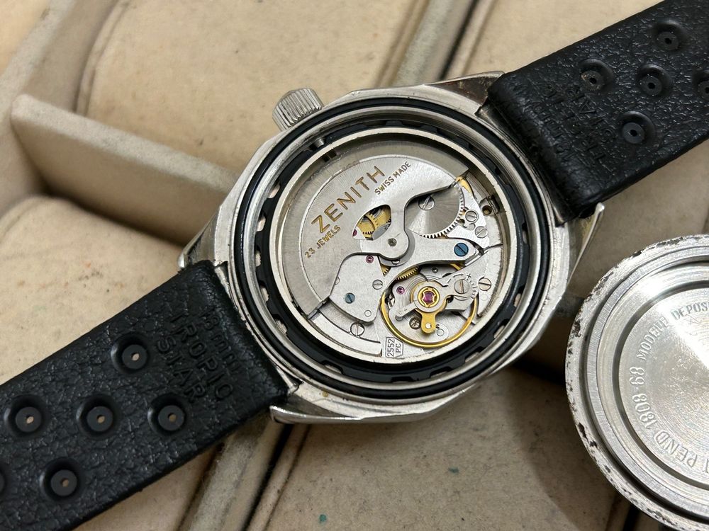 Montre vintage Zénith DEFY homme 38mmv fonctionne | Kaufen auf Ricardo