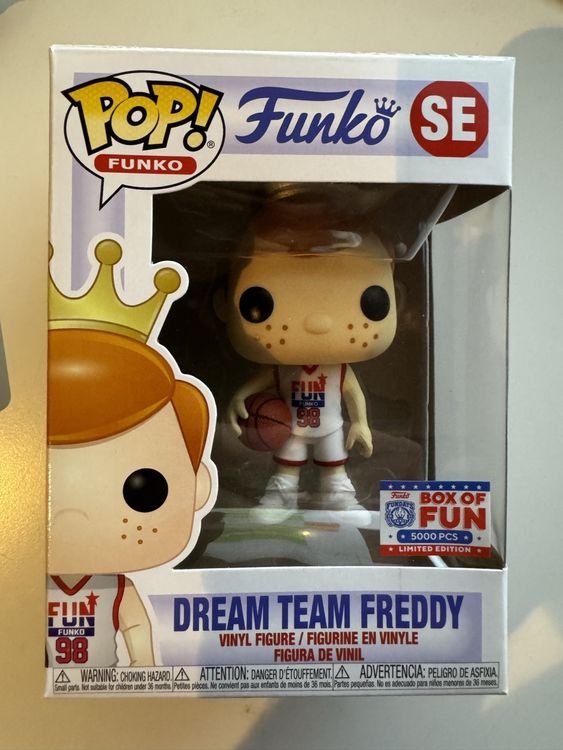 Funko Pop! Dream Team Freddy - Edizione Limitata 🏀👑 (Nuovo e nell ...