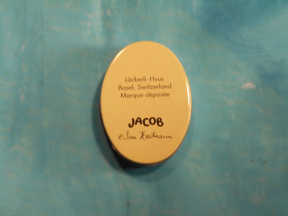 Blechbüchse Läckerli-Huus, Jacob, Sven Hartmann (Gebraucht) in Bellach ...