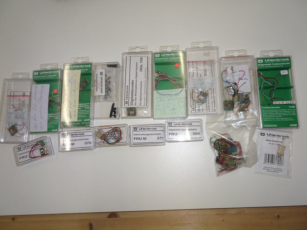 Uhlenbrock Decoder Digital Umschalter Platinen Restposten (Gebraucht ...