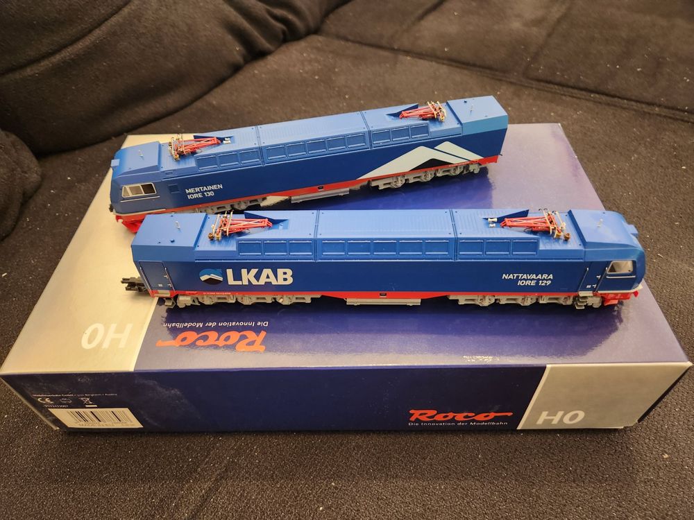 Roco 78658 Elektrische Doppellokomotive IORE 129 + 130, LKAB (Neu ...