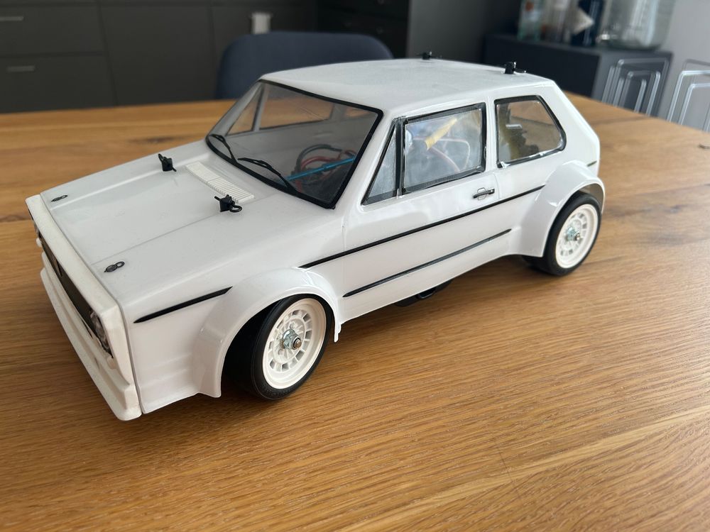Tamiya M05 Golf MK 1 RC Car, inkl. Viele Tuningteile (Gebraucht) in ...