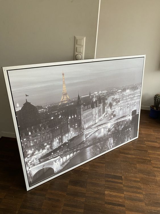 IKEA-Bild PARIS 140x100 silbrig gerahmt | Kaufen auf Ricardo