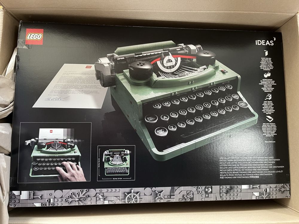 Lego Ideas - Typewriter (Neu und originalverpackt) in Nyon für CHF 180 ...