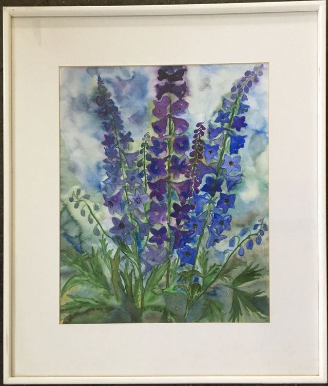 Blumen-Aquarell unleserlich Signiert (Gebraucht) in Root für CHF 15 – mit Lieferung auf Ricardo ...