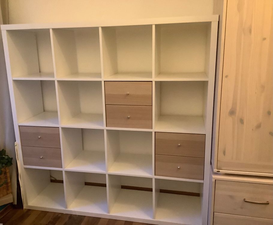 Bücherregal Kallax mit 3x2 Schubladen | Kaufen auf Ricardo