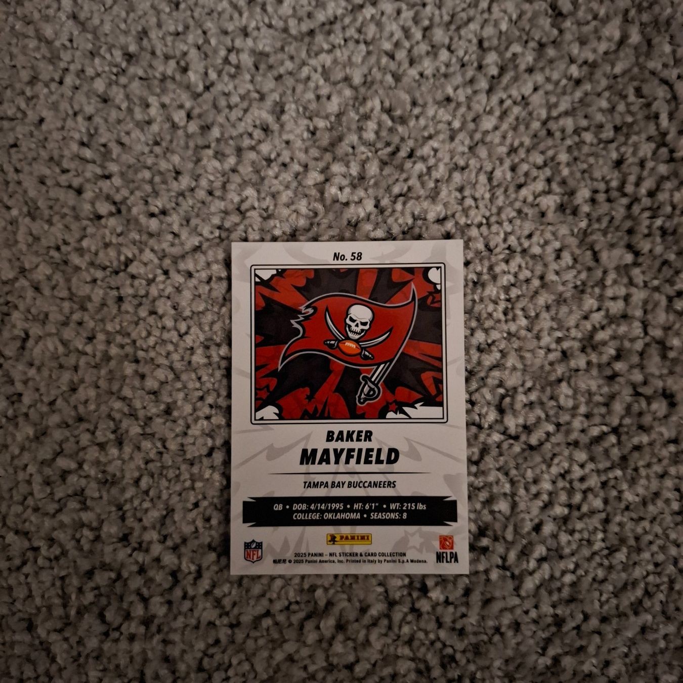 NFL-Sammelkarte 2025 Baker Mayfield 109/199 (Gebraucht) in ...