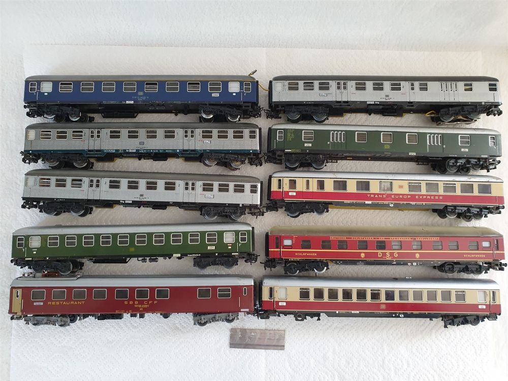 Märklin H0/WS 8x verschiedene Blechwagen | Kaufen auf Ricardo