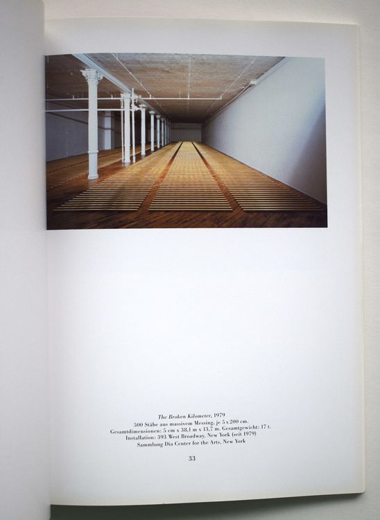 RAR De Maria Walter Kunsthaus Zürich Szeemann Konzeptkunst (Gebraucht ...