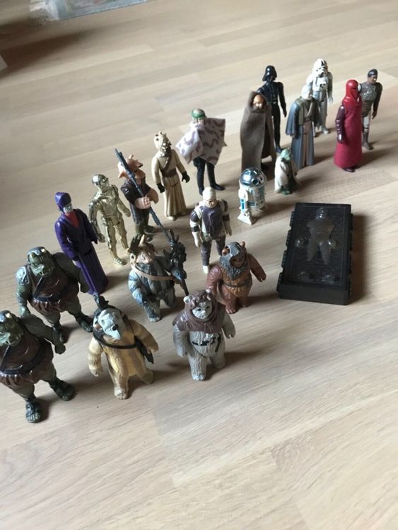 VINTAGE KENNER Star Wars LAST 17 FIRST 12 FIGURES 1977- 1985 (Gebraucht ...