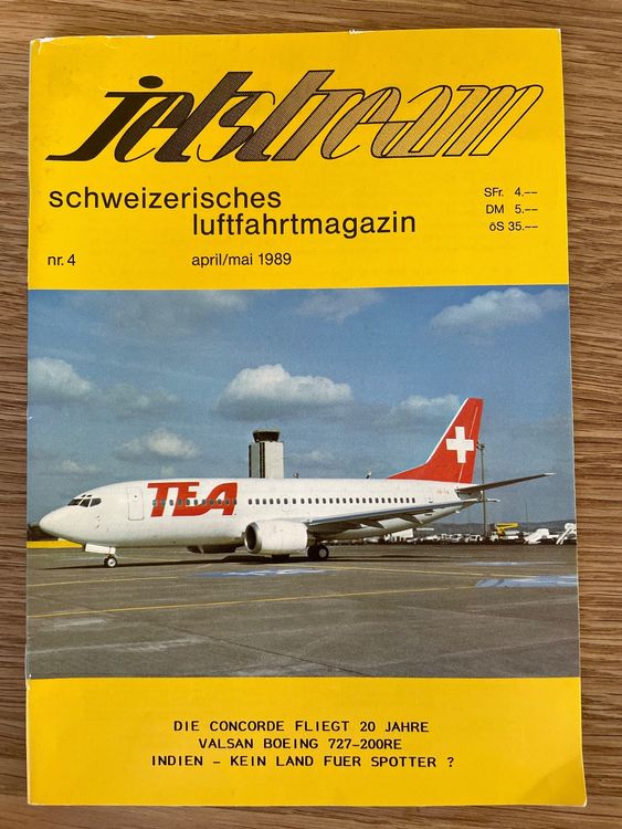 Jetstream 1989 (Gebraucht) in Witterswil für CHF 3 – mit Lieferung auf ...