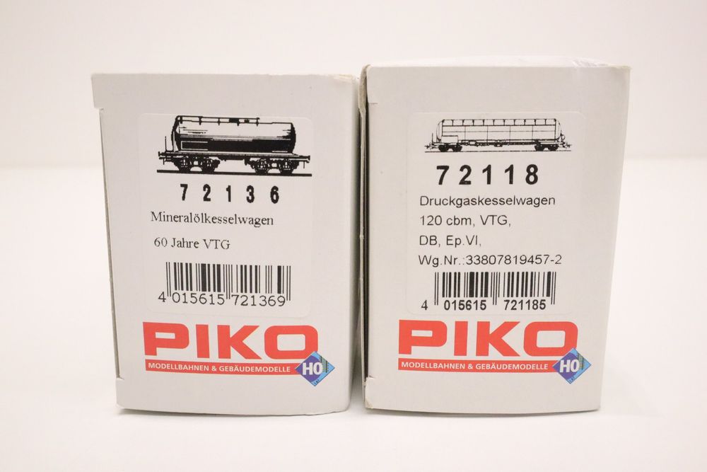 Piko 72136 + 72118 VTG Kesselwagen, DC H0 (Gebraucht) in Basel für CHF ...