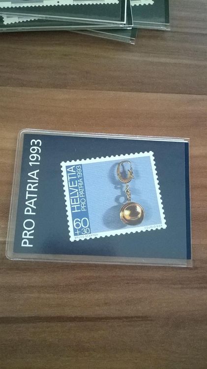 Markenheft Pro Patria 1993, Ersttag (Gebraucht) in Rickenbach SO für CHF 6 – mit Lieferung auf ...
