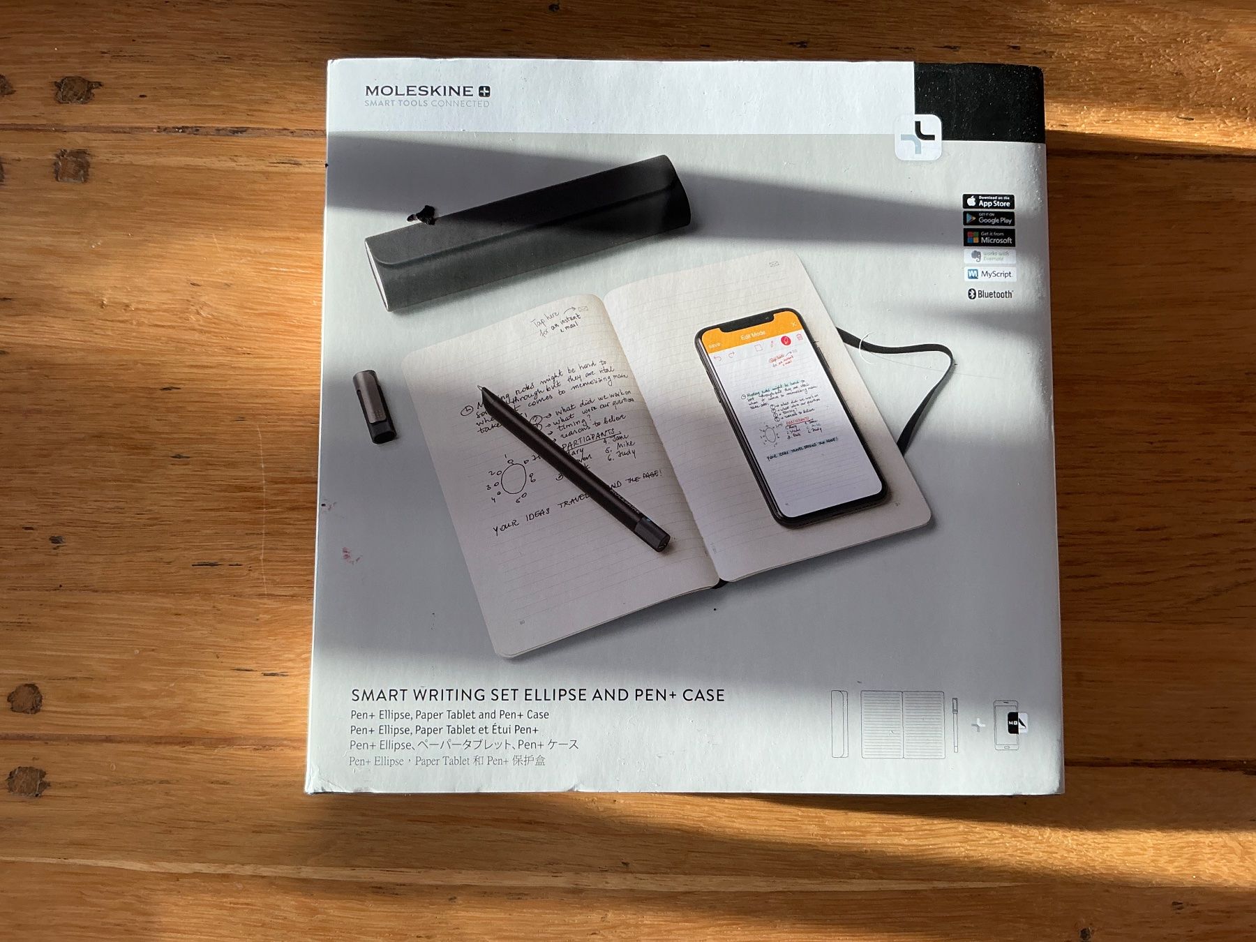 Moleskine Smart Writing Set Ellipse + Pen + Case NEU (Neu und ...