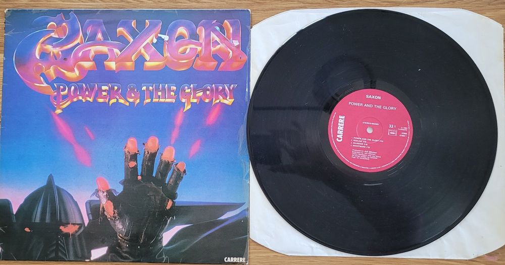 LP Vinyle Saxon Power & The Glory 1983 | Kaufen auf Ricardo