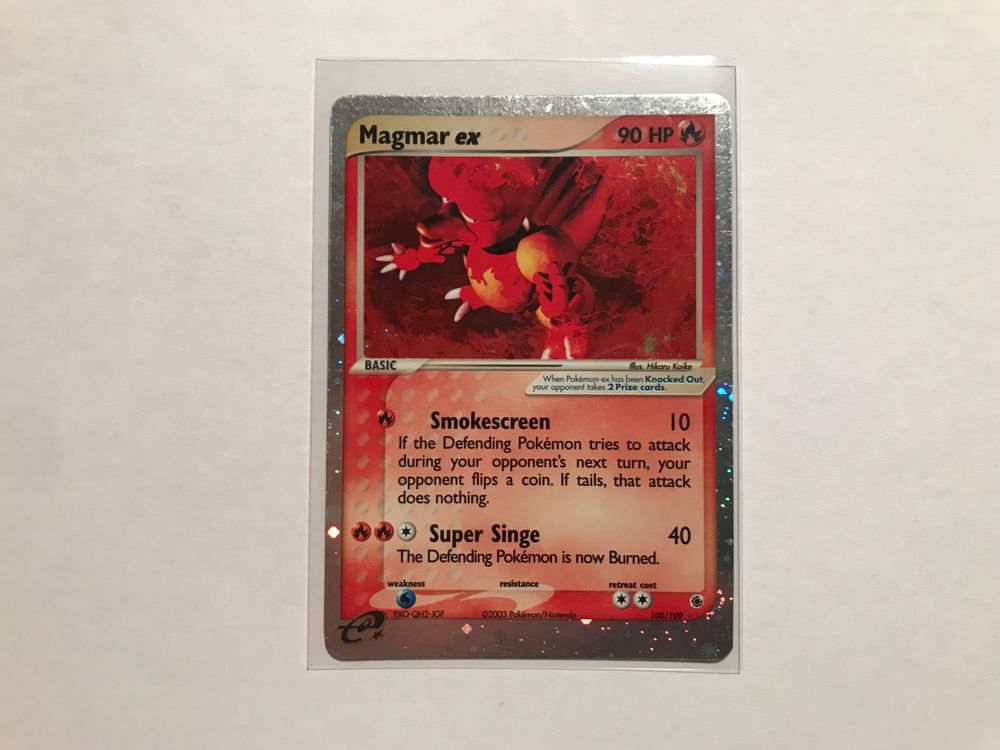 Magmar ex Ex Ruby & Saphire EN (Gebraucht) in Hagendorn für CHF 25 ...