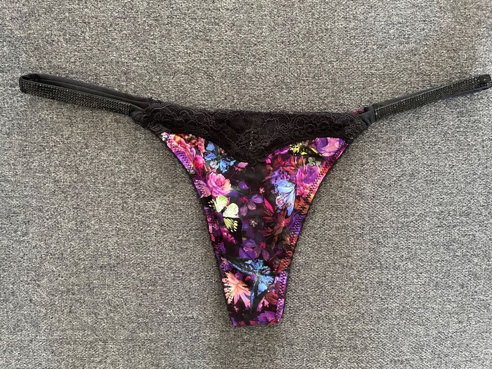 Victorias Secret Smooth Lace Shine Strap Thong S New Kaufen Auf Ricardo