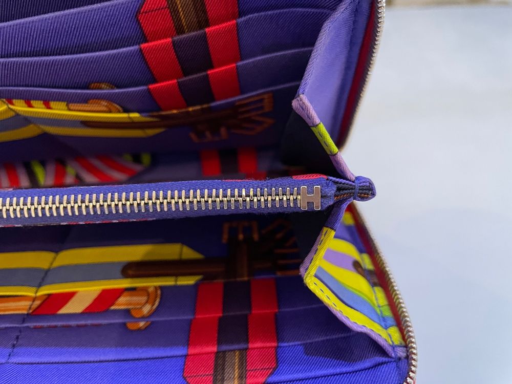 Hermes Portemonnaie Azap Long Silk Red | Kaufen auf Ricardo