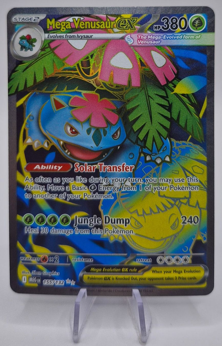 Mega Venusaur EX / Bisaflor / Mega Evolution / MEG 155 (Neu (gemäss ...